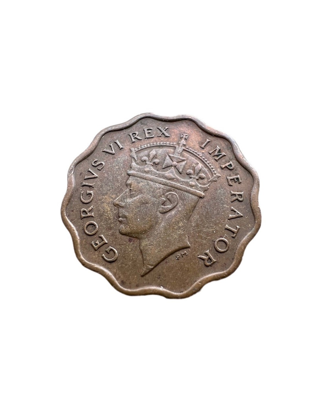 1/2 Piastre 1944 George VI Cyprus