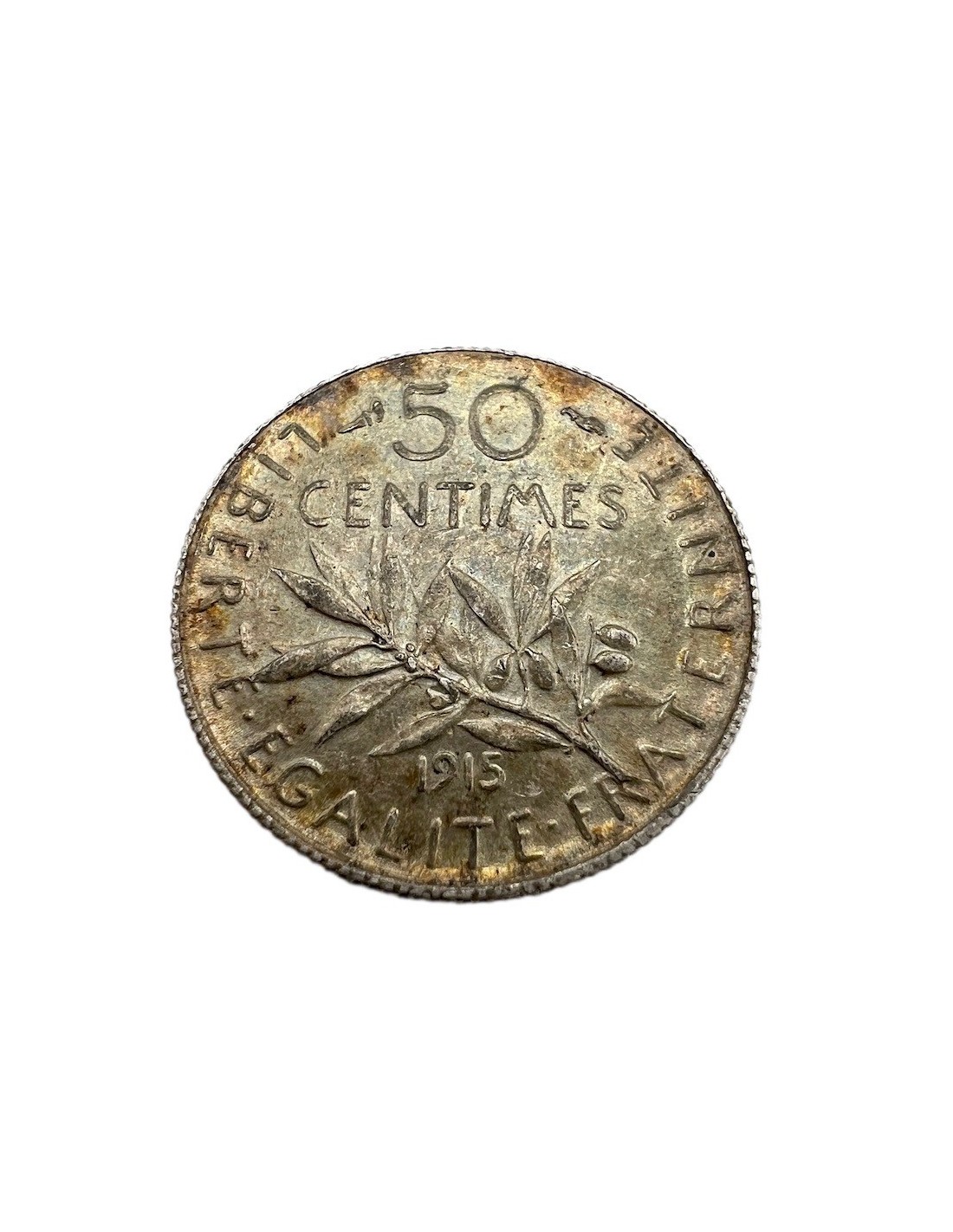 50 Centimes 1915 UNC-BU France